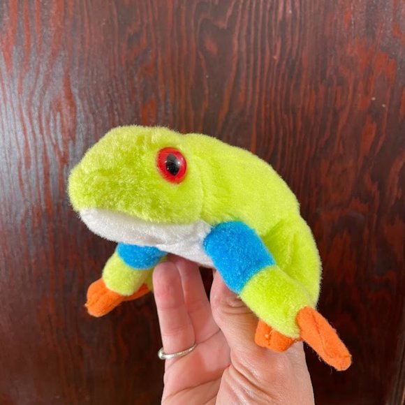 Wild Republic | Toys | Wild Republic Light Green Blue Orange Tree Frog ...